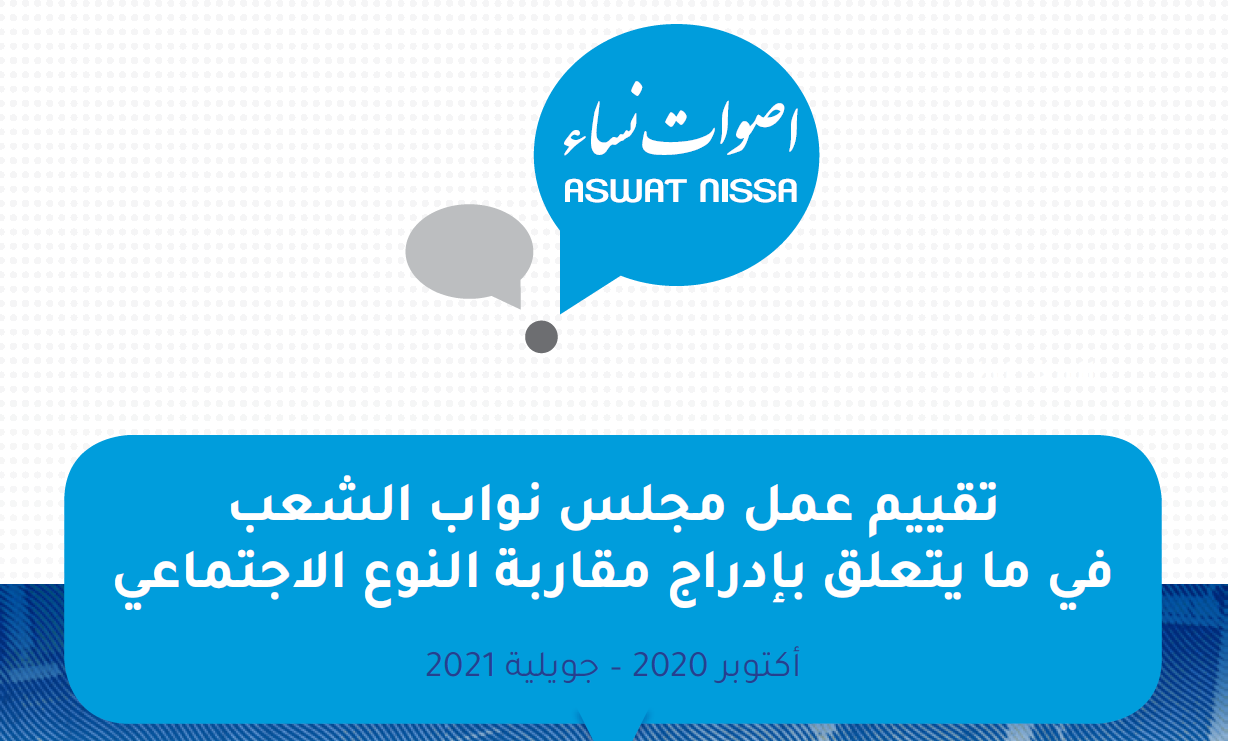 تقييم عمل مجلس نواب الشعب في ما يتعلق بإدراج مقاربة النوع الاجتماعي ...